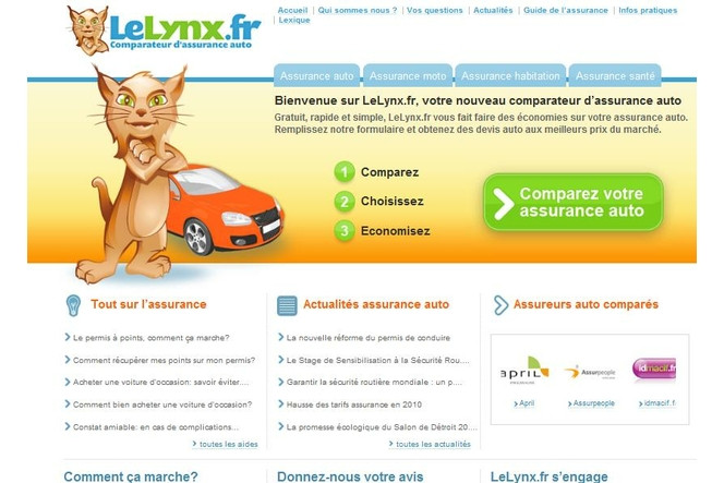 LeLynx.fr : votre assurance auto au meilleur prix