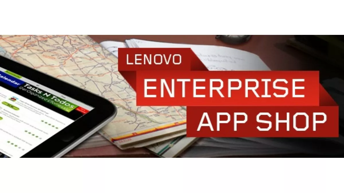 Lenovo App Shop : canal pour applications professionnelles Android