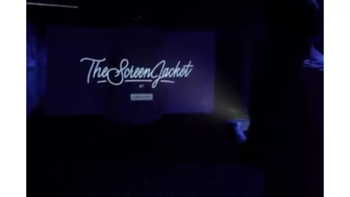 Screen Jacket : Lenovo vous met une veste avec sa tablette haut de gamme