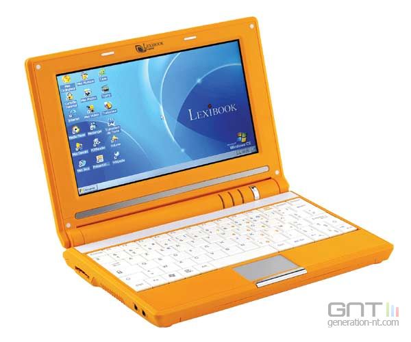 Lexibook Laptop : un netbook Windows CE 5.0 pour les enfants