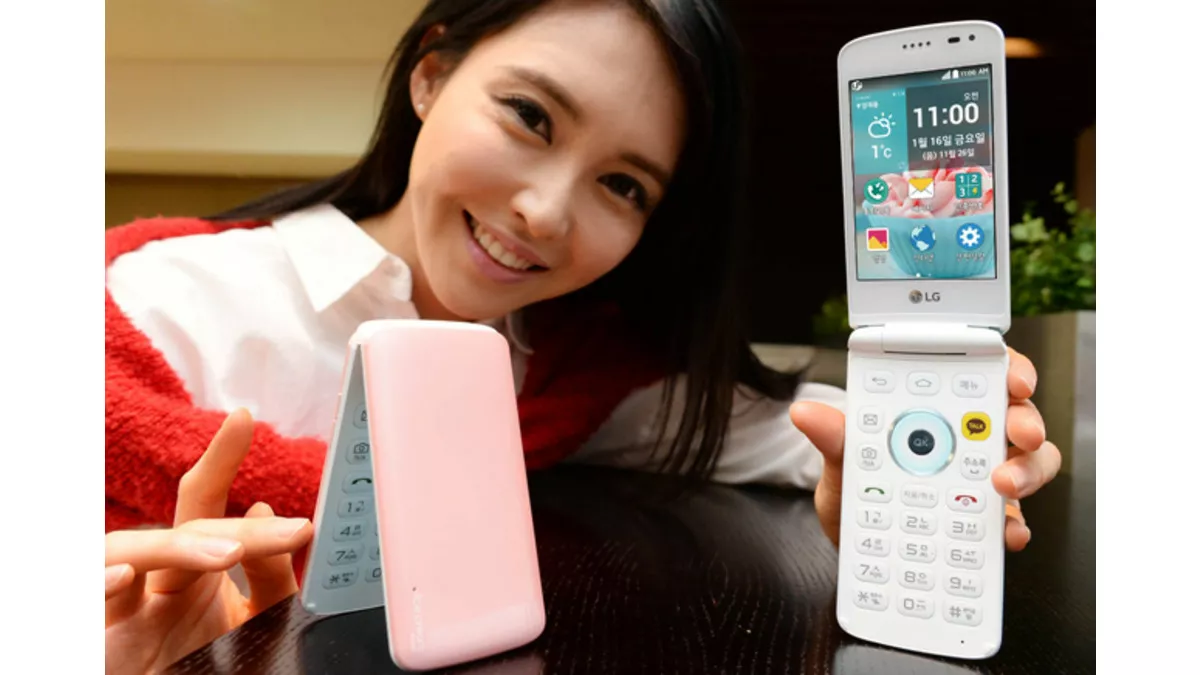 LG Ice Cream Smart : smartphone 4G / LTE à clapet