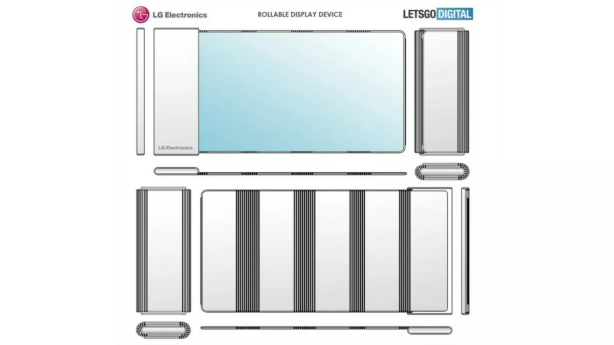 Project B : LG dépose un brevet sur un smartphone à écran enroulable