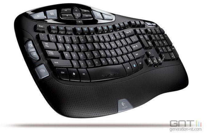 Logitech : deux nouveaux claviers au design Wave