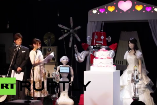 Quand deux robots se marient