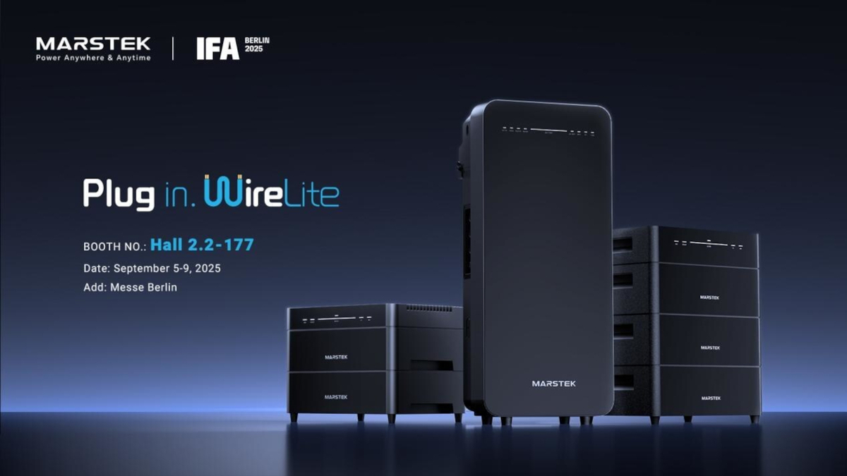 Marstek dévoile à l'IFA 2025 ses produits Venus A, Venus D et Venus X pour le stockage d'énergie ...