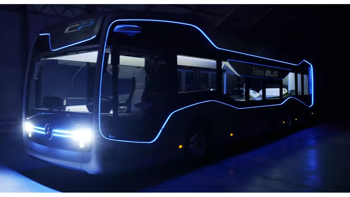 Mercedes présente son bus autonome du futur
