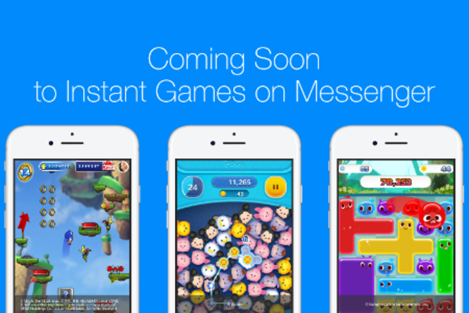 Messenger : live streaming et chat vidéo pour les Instant Games