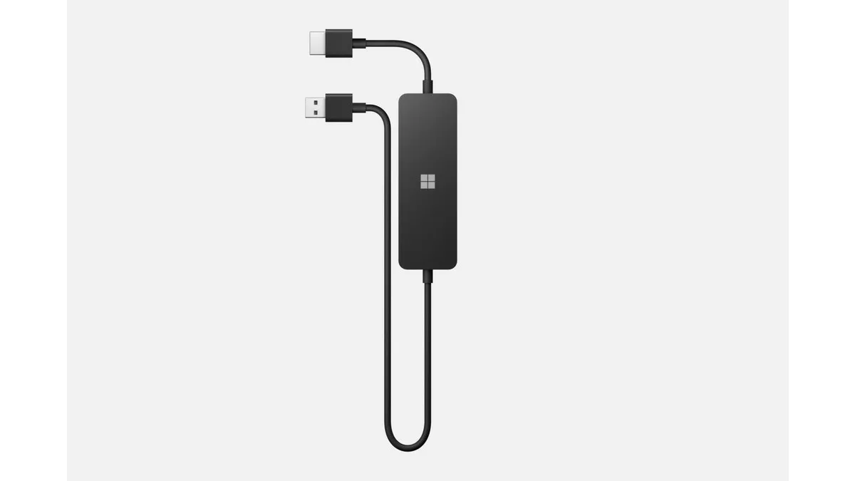 Microsoft : le Wireless Display Adapter en 4K (ou UHD)
