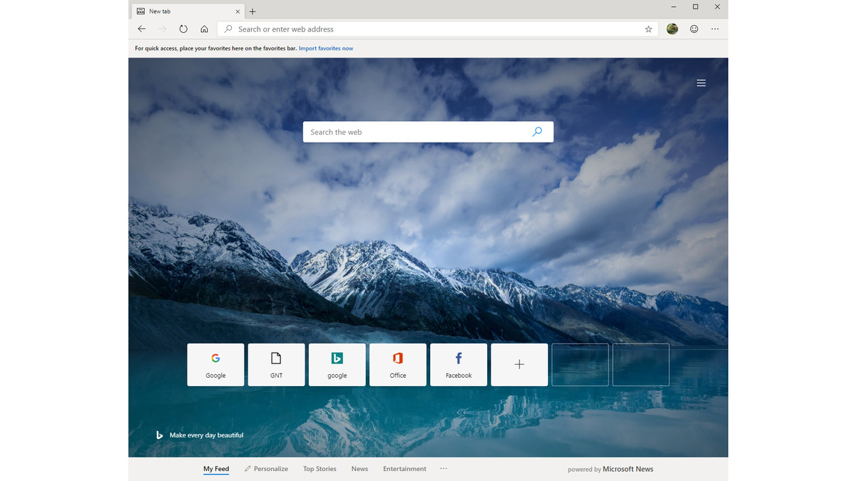 Microsoft Edge (Chromium) débute sur Windows 7, 8 et 8.1