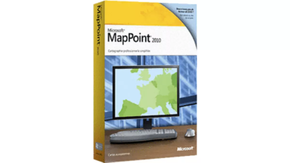 Microsoft MapPoint 2010 : créer des cartes personnalisées