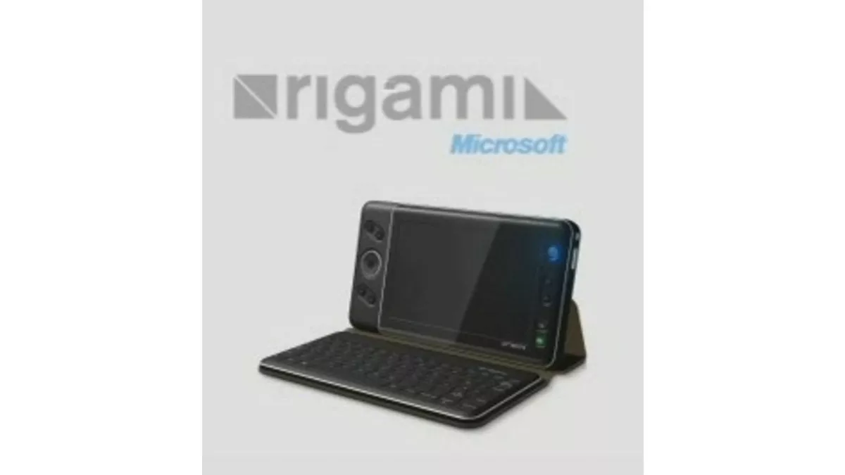 Exclusivité GNT : projet Origami de Microsoft