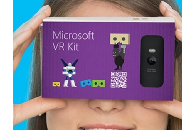 Microsoft VR Kit : la réalité virtuelle sur Lumia face au Google Cardboard