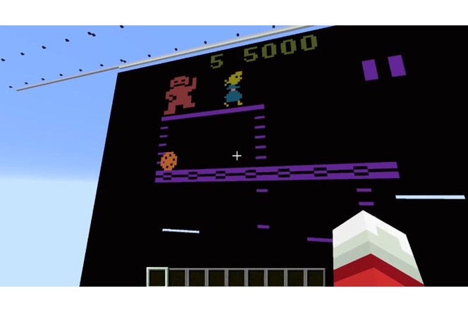 Minecraft : il recréé un émulateur Atari 2600 dans le jeu