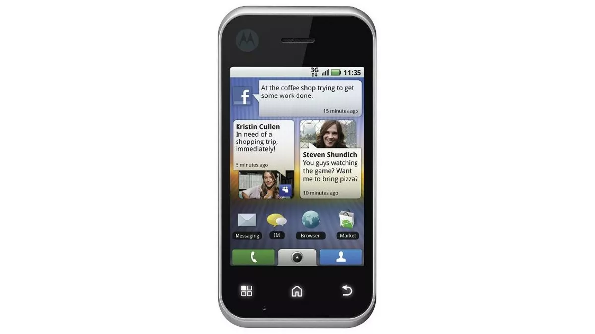 Motorola Backflip : smartphone Android et clavier complet