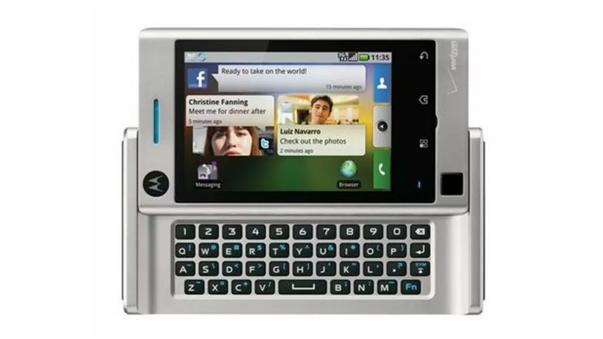 Motorola Devour : smartphone Android à clavier pour Verizon