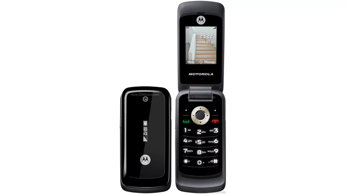 Motorola WX295 : mobile clamshell avec 8 heures d'autonomie