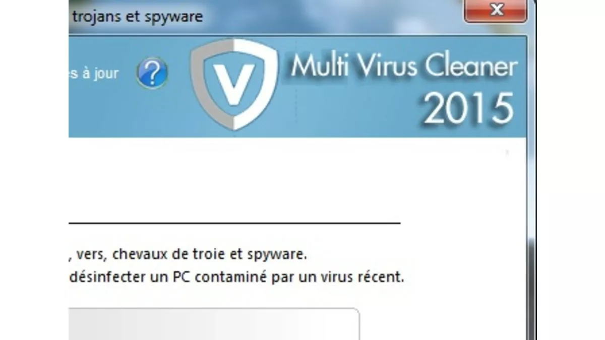 Multi Virus Cleaner 2015 : la désinfection gratuite des virus et spywares