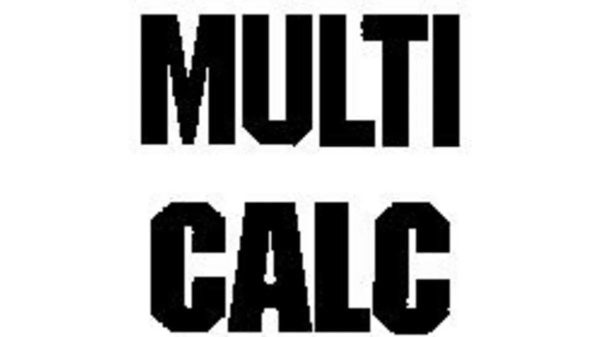 Multicalc : une calculatrice très pratique