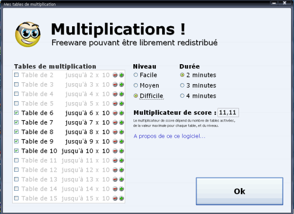 Multiplication! : retenir ses tables de multiplication