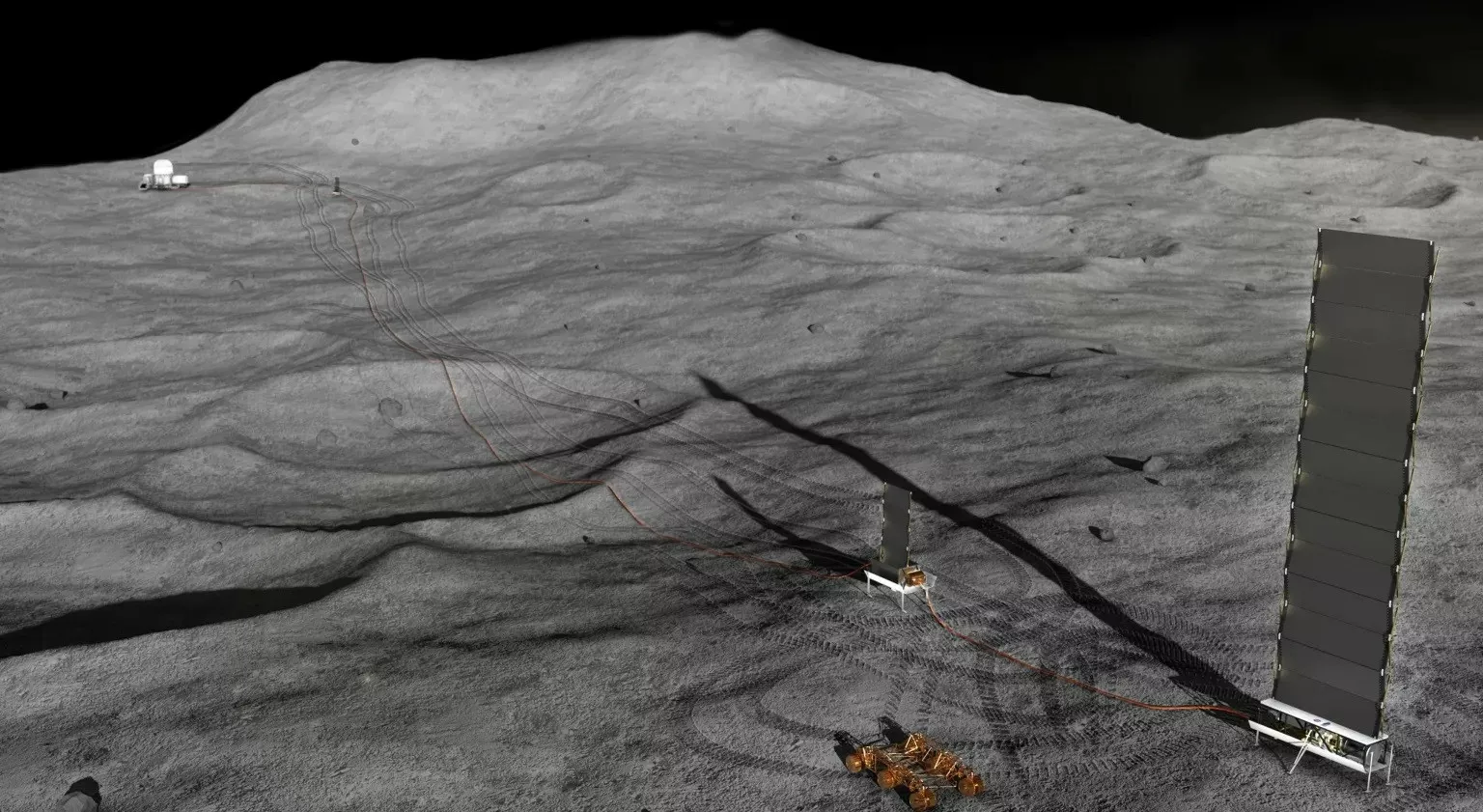 Réacteur nucléaire sur la Lune : la NASA précise les détails du ...