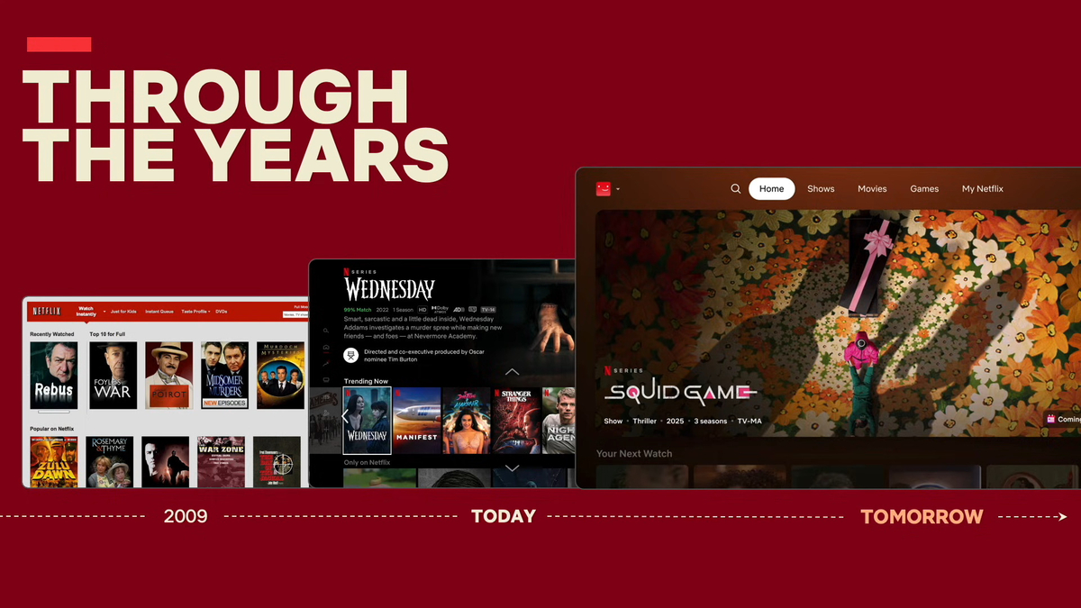 L'interface de Netflix fait peau neuve