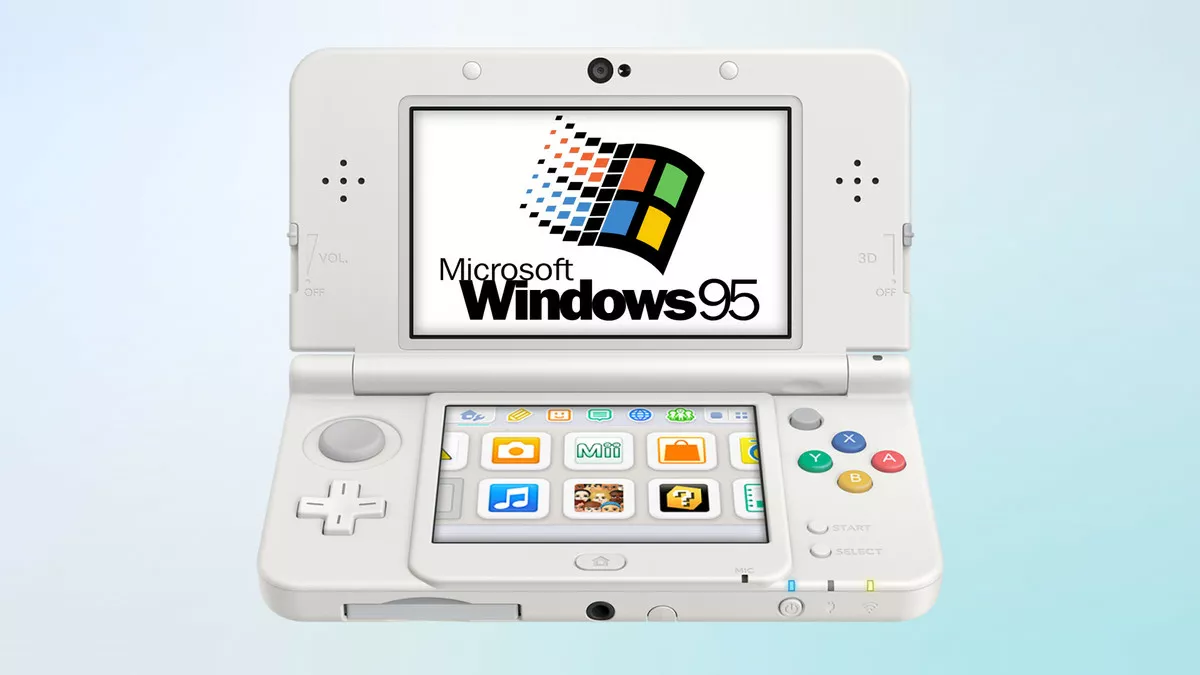 Windows 95 sur New 3DS : c'est possible