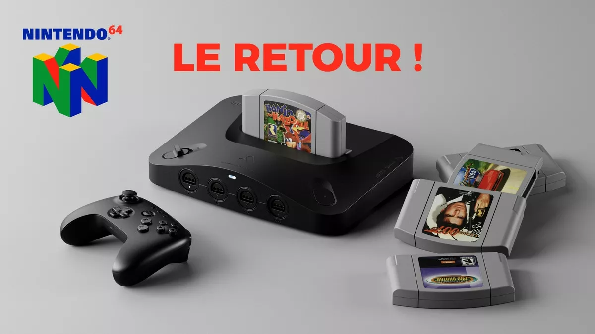 Analogue 3D : La Nintendo 64 revient, en version modernisée
