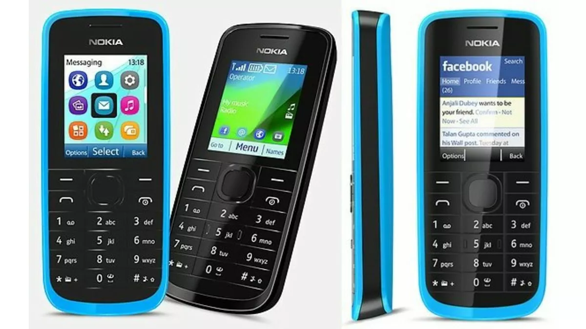 Nokia 109 : téléphone mobile compact avec une bonne autonomie