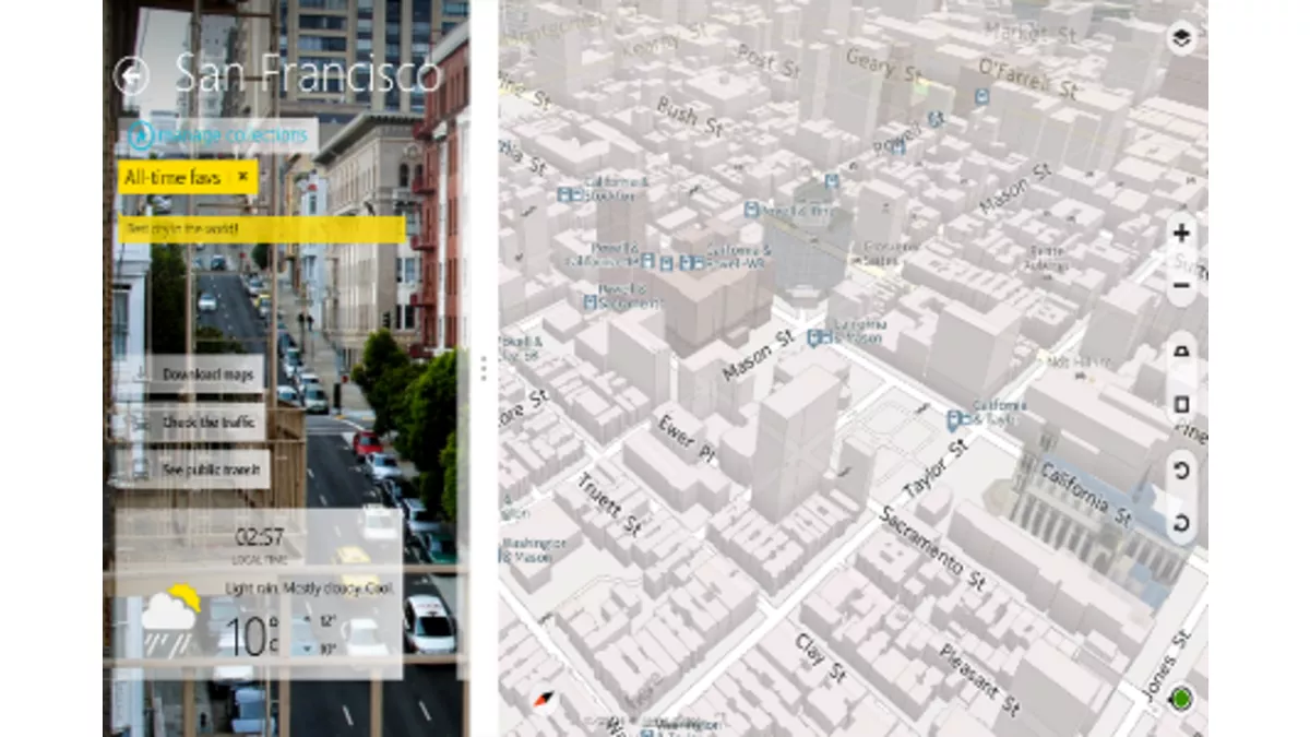 Nokia HERE Maps pour tous les appareils Windows 8.1