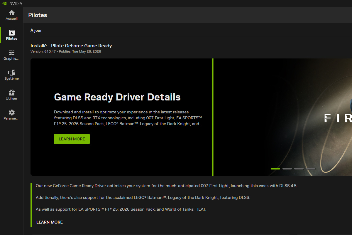 Nvidia met à la retraite son Panneau de configuration sur Windows