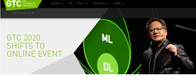 GTC 2020 : Nvidia ne proposera que des conférences en ligne