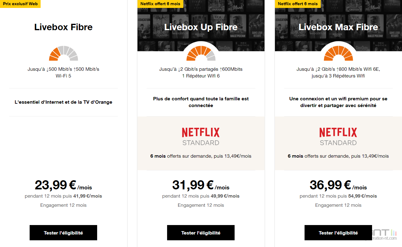 Découvrez les forfaits fibre intégrant une box WiFi-6E ! Du WiFi survitaminé pour toute la maison