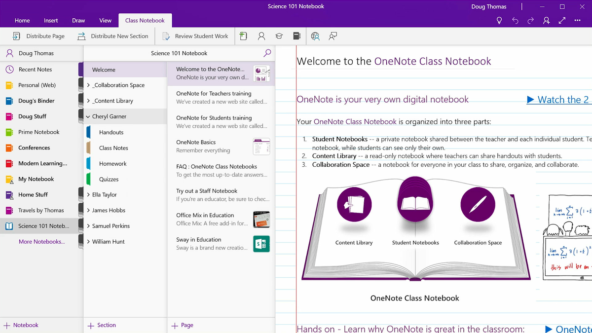Mauvaise nouvelle avec OneNote pour Windows 10