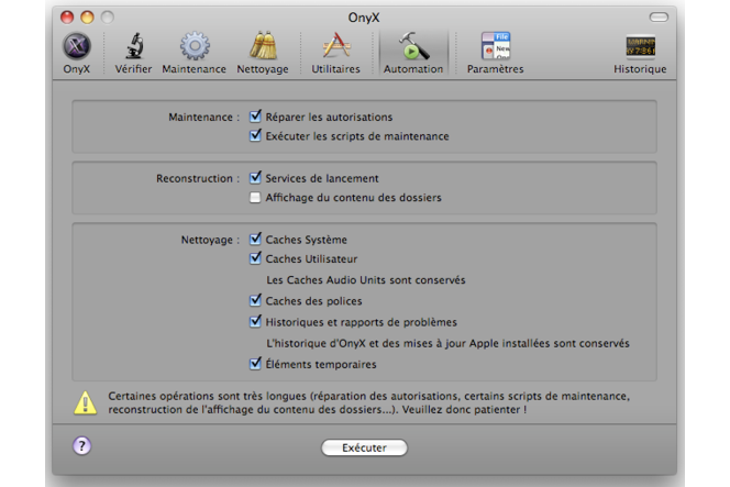 OnyX pour Mac OS X 10.5 en version finale