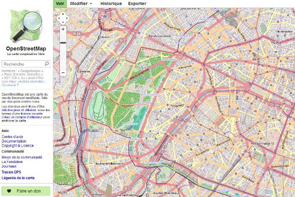 Cartographie libre : OpenStreetMap atteint le million