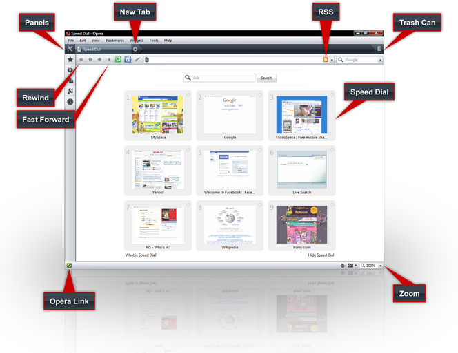 Opera 9.5 en version finale