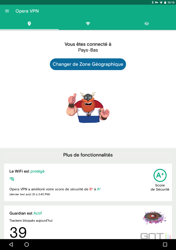 Opera lance son VPN gratuit et illimité pour Android