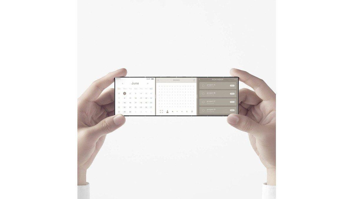 Oppo Slide Phone : le concept de smartphone à triple charnière explore ...