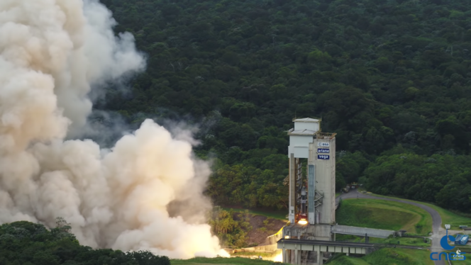 Ariane 6 et Vega-C : deuxième essai du moteur P120C