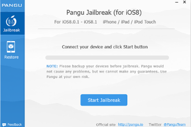 Jailbreak iOS 8 / 8.1 : Pangu avec intégration de Cydia - MàJ