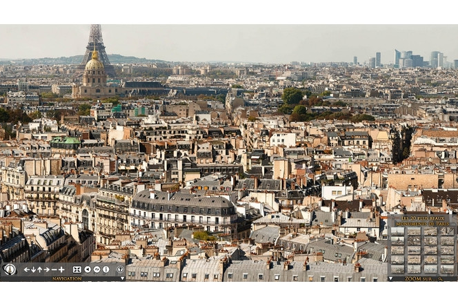 Se perdre dans les 26 milliards de pixels de Paris