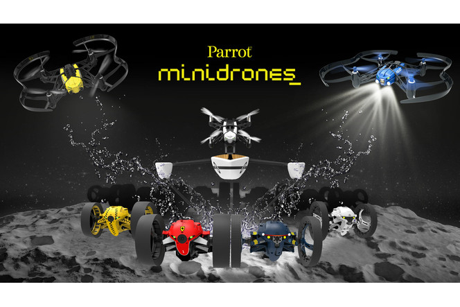 Parrot dévoile trois nouvelles familles de drones