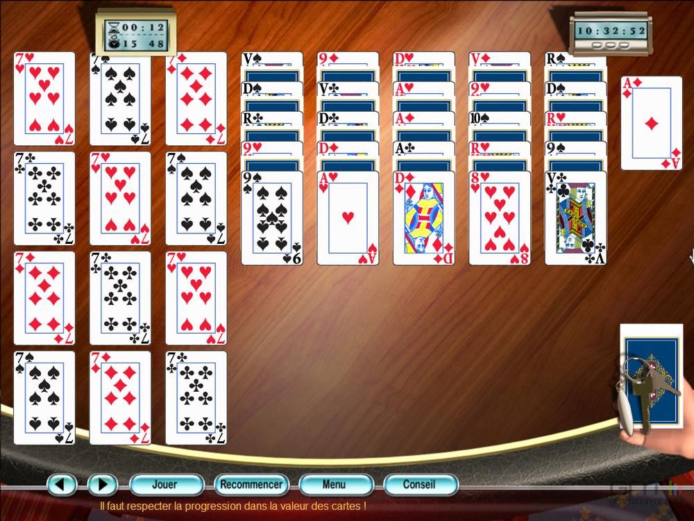 Patiences & Réussites Collector 2 : un jeu de solitaire