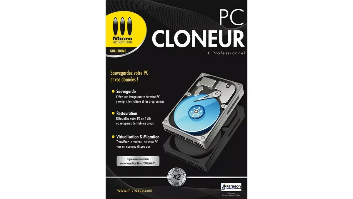 PC Cloneur : créer des images de ses partitions