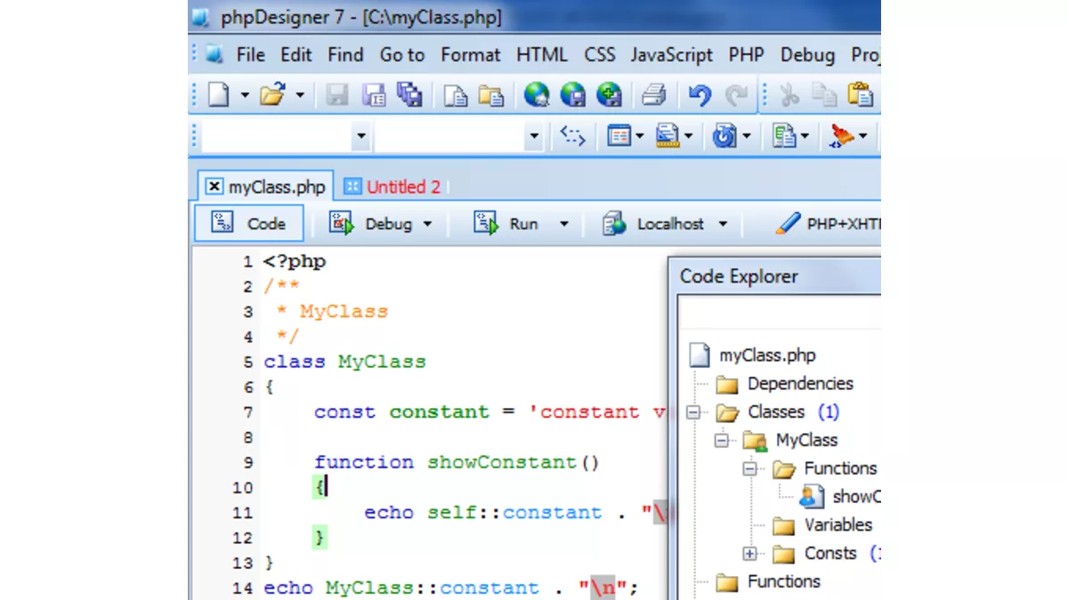 PHP Designer Portable : un outil de qualité pour apprendre à programmer