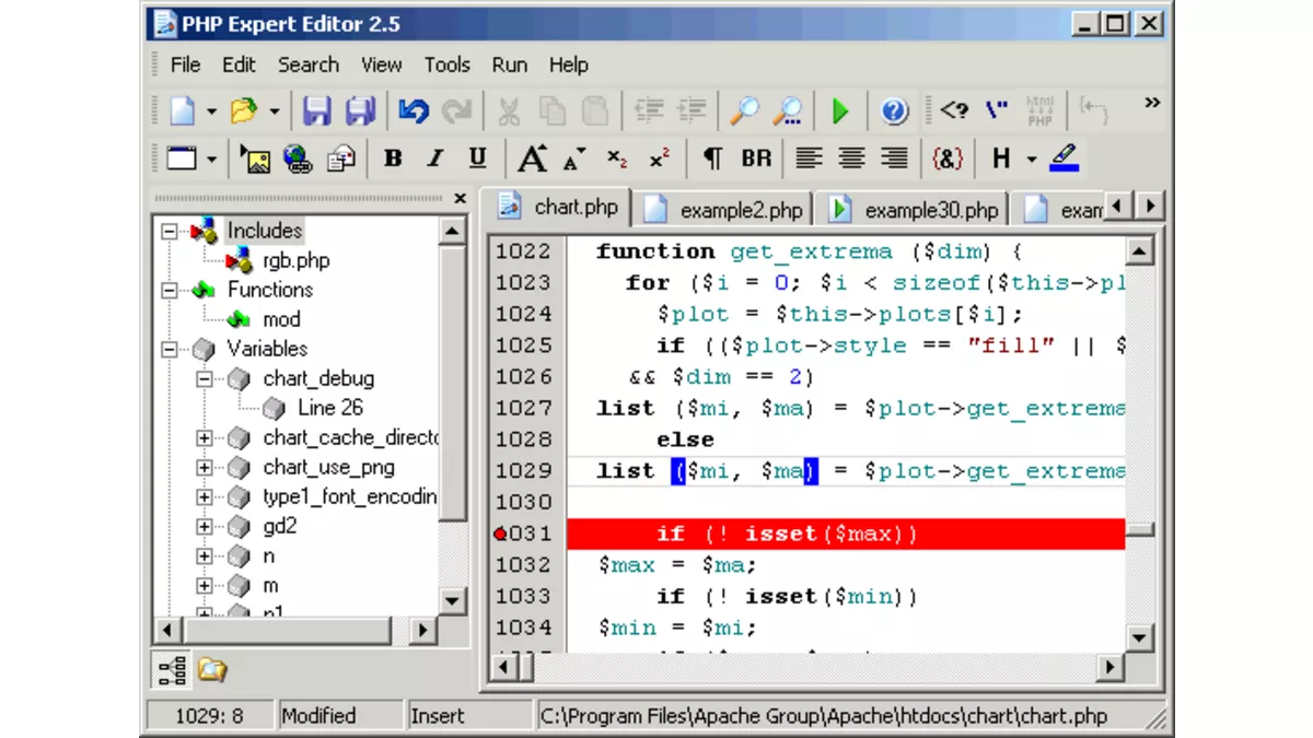 PHP Expert Editor : créer un site avec un bon éditeur PHP