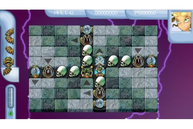 Pipe Mania : la version PSP imagée