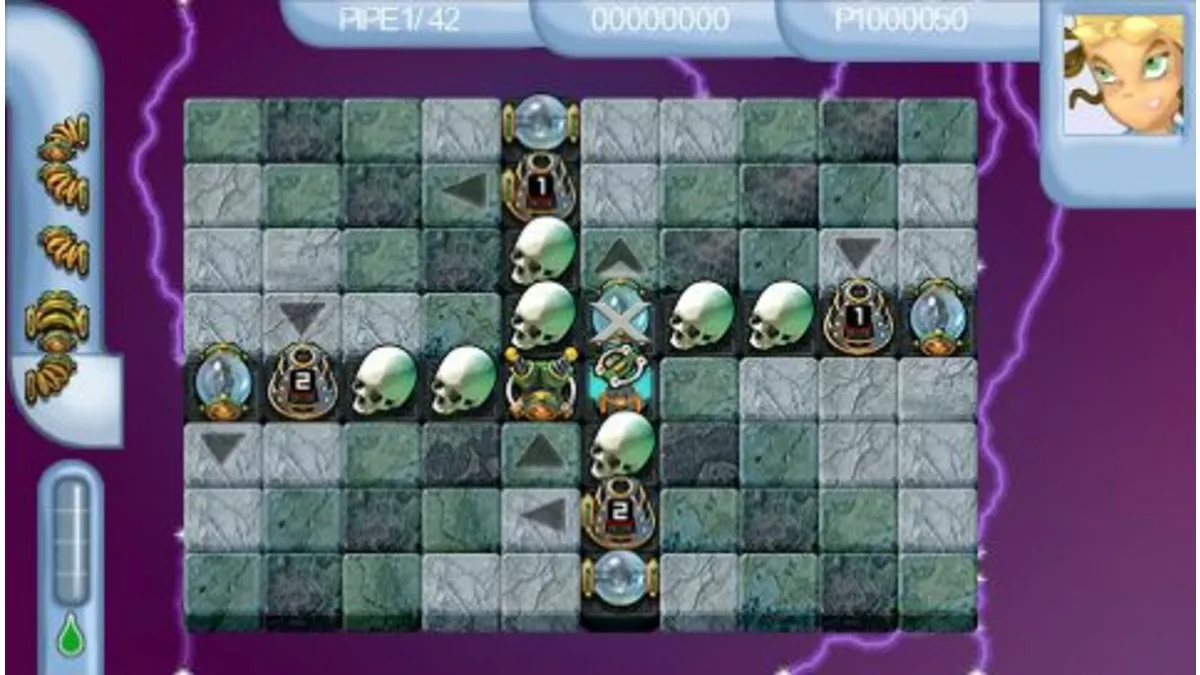 Pipe Mania : la version PSP imagée