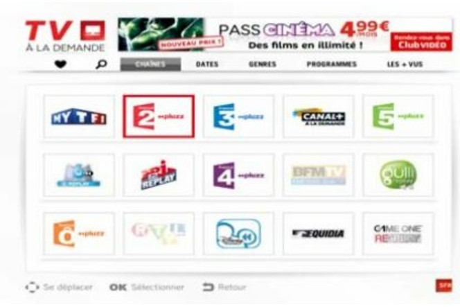 Pluzz sur neufbox... Evolution