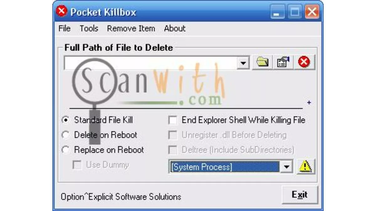 Pocket KillBox : supprimer des fichiers facilement